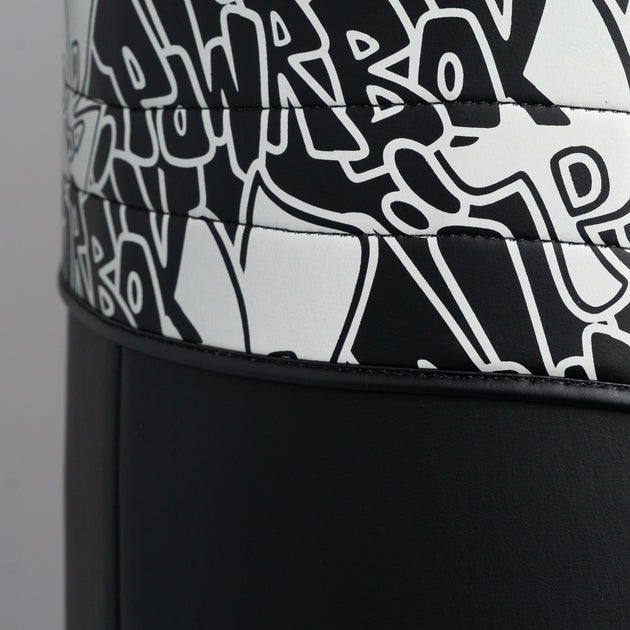 Champion Heavy Bag (5ft) - Peque Graffiti - Limited Edition (Matte Bla